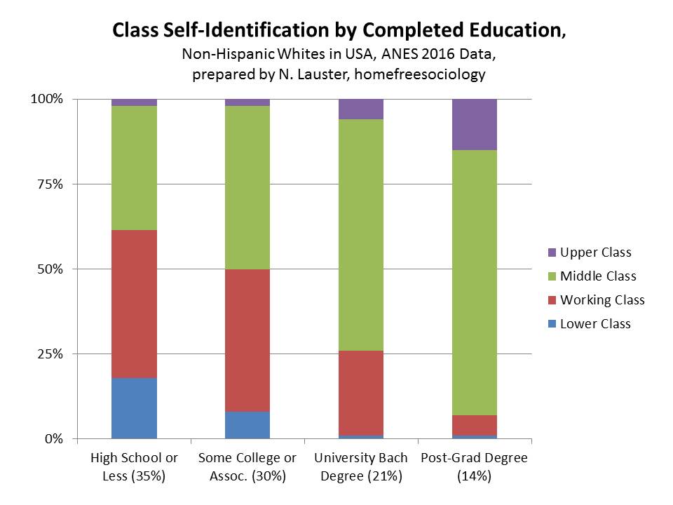 Getting Educated about Working Class Whites | Home: Free Sociology!